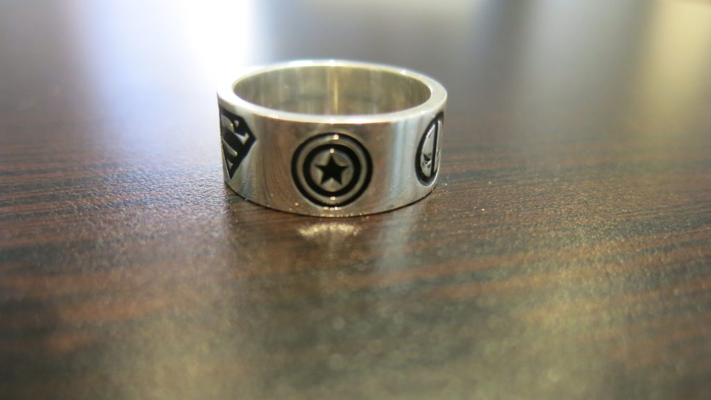 Design Your Own Custom Superhero Wedding Rings