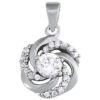 We Can Create Custom Pinwheel Diamond Cluster Pendants