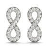 These Custom Diamond Infinity Earrings Are Simply Stunning