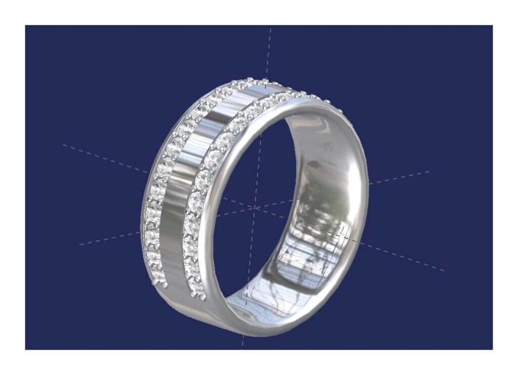 Modern Men's Wedding Rings | Custom Mens Wedding Rings