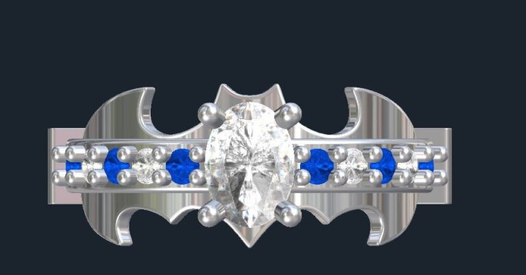 We Certainly Do Love Our Custom Batman Engagement Rings