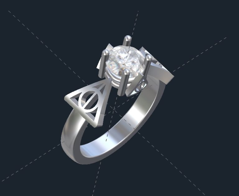 We Love Our Custom Harry Potter Engagement Ring Designs!