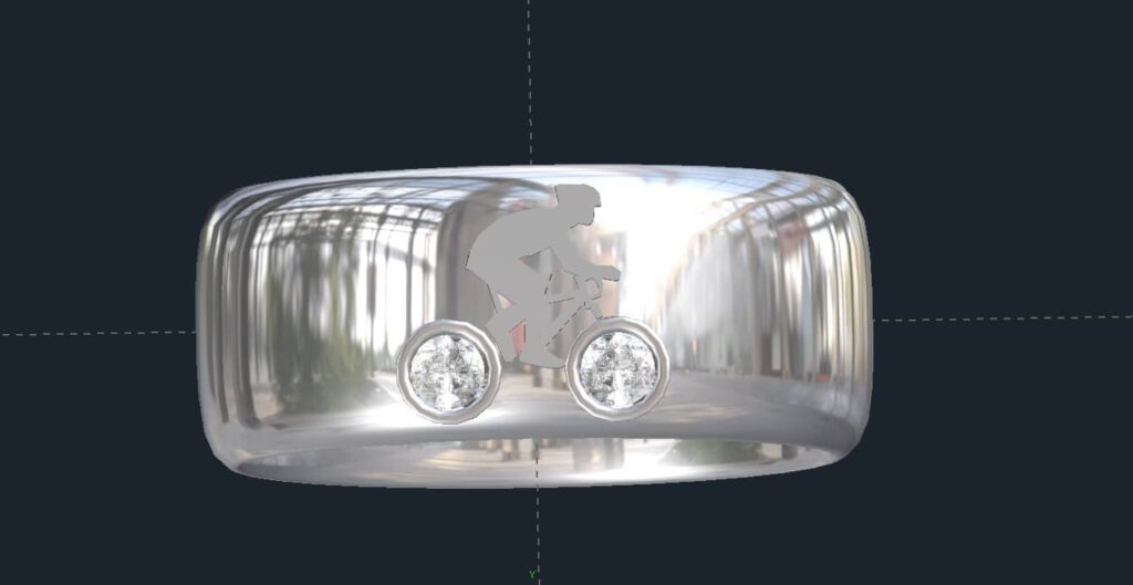 Custom Biker Wedding Rings - We Make Them To Your Specs