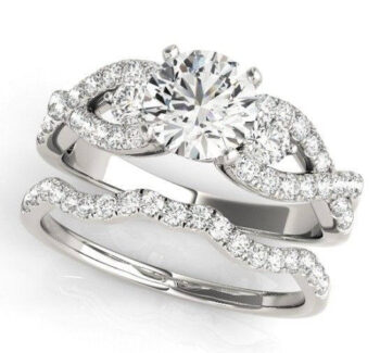 Love This 3 Stone Infinity Engagement Ring? Let Us Make Yours!