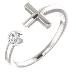 Let Us Create Something Like Our Sideways Cross Ring For You