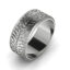 Let Us Create A Modern Tire Tread Wedding Ring Just For You