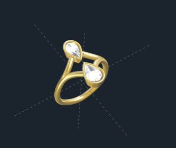 Let Us Create A Custom 2 Stone Bezel Set Ring Just For You