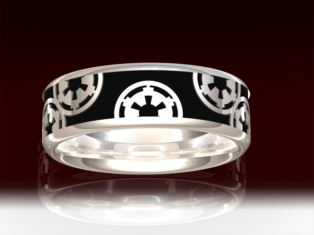 Star Wars Wedding Ring | Star Wars Rings from Valeria Custom Jewelry