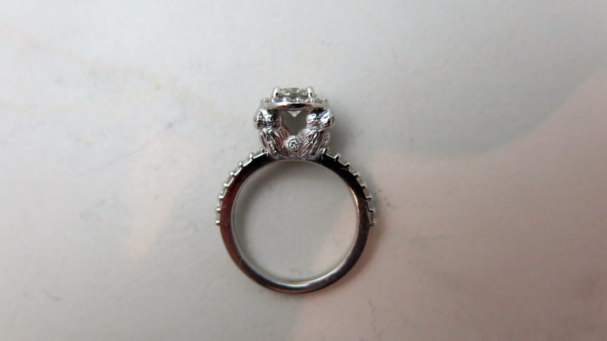 This Diamond Owl Engagement Ring Is Stunning!