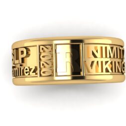 Non-Traditional Class Ring | Signet Rings | Custom Class Rings