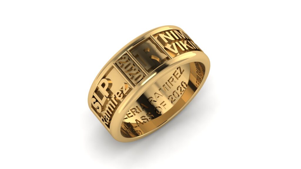 Let Us Create A Non-Traditional Class Ring For You