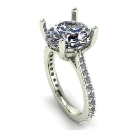 Cathedral Style Engagement Rings - Unique Custom Designs