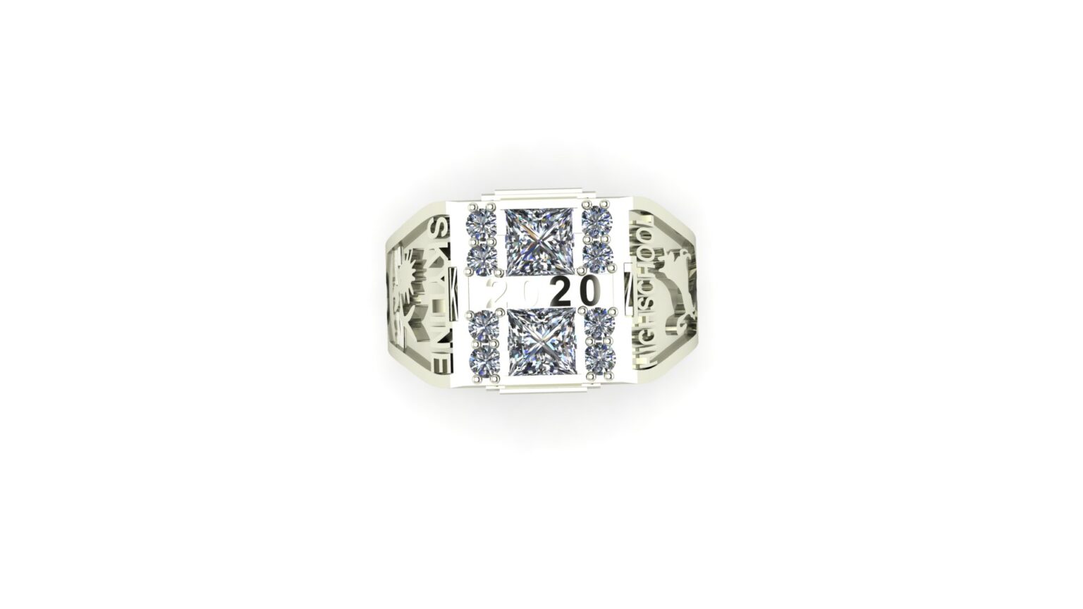 Let Us Create A Custom Square Class Ring Just For You