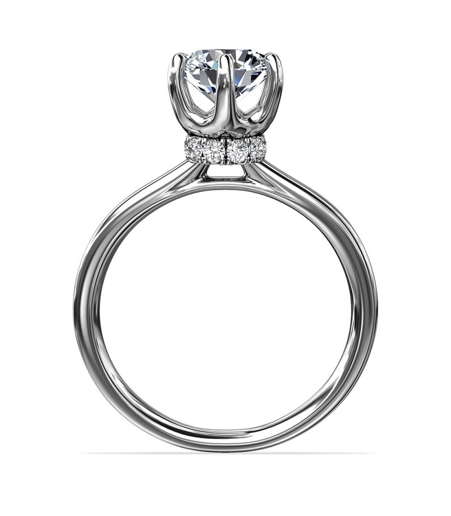 Hidden Halo Engagement Rings - Let Us Create Yours