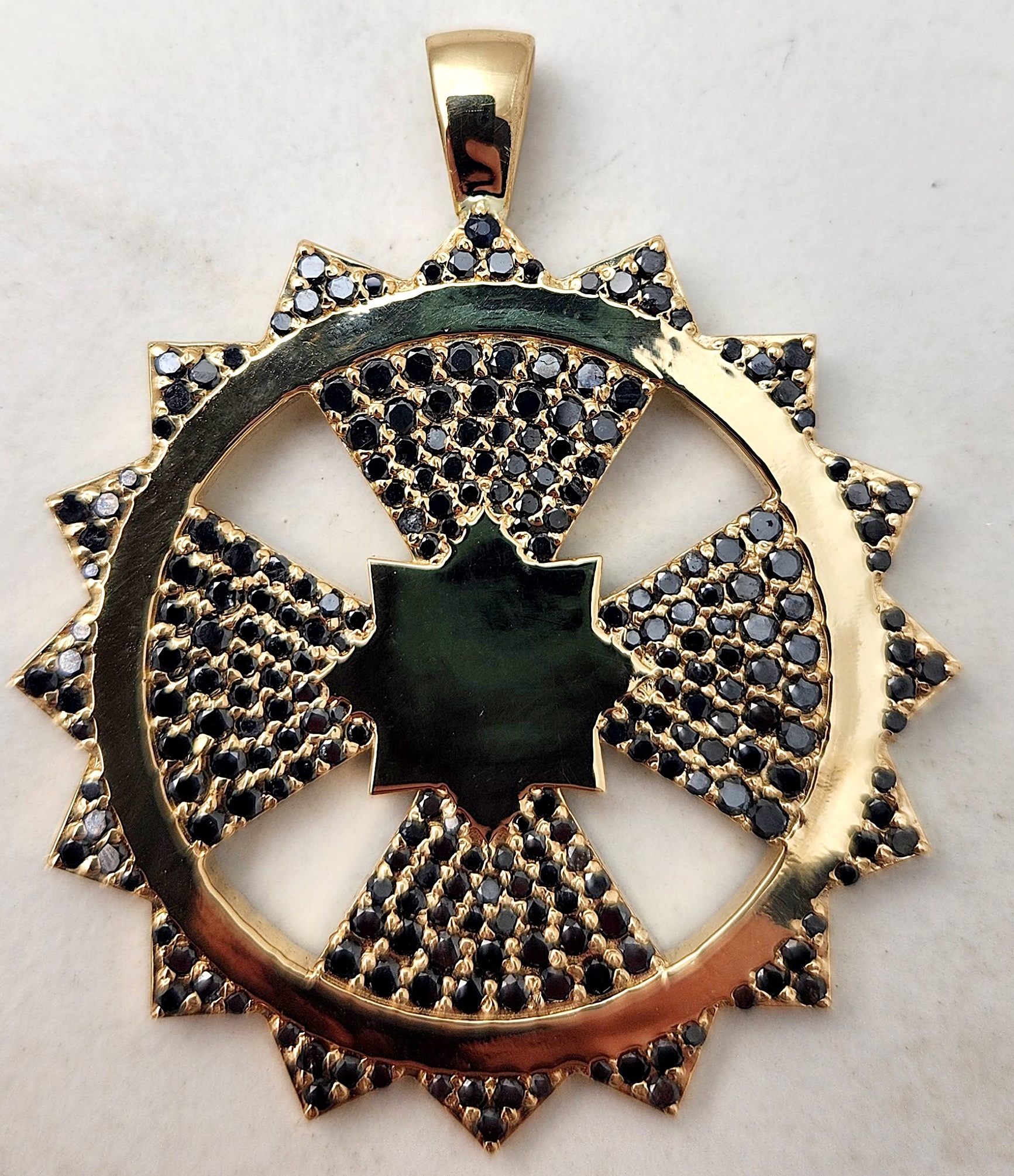 Moissanite Pendant – Brilliant Shine | Valeria Custom Jewelry