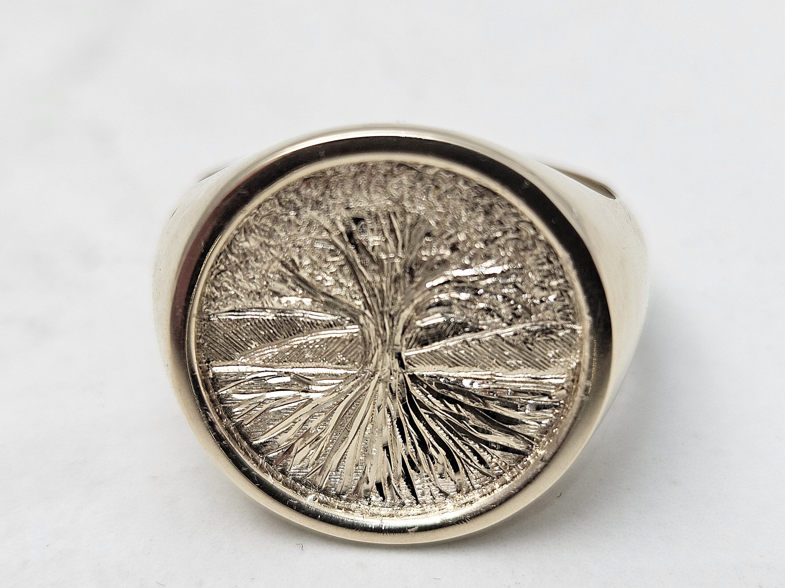 We Create Gold Engraved Signet Ring Designs To Your Specs