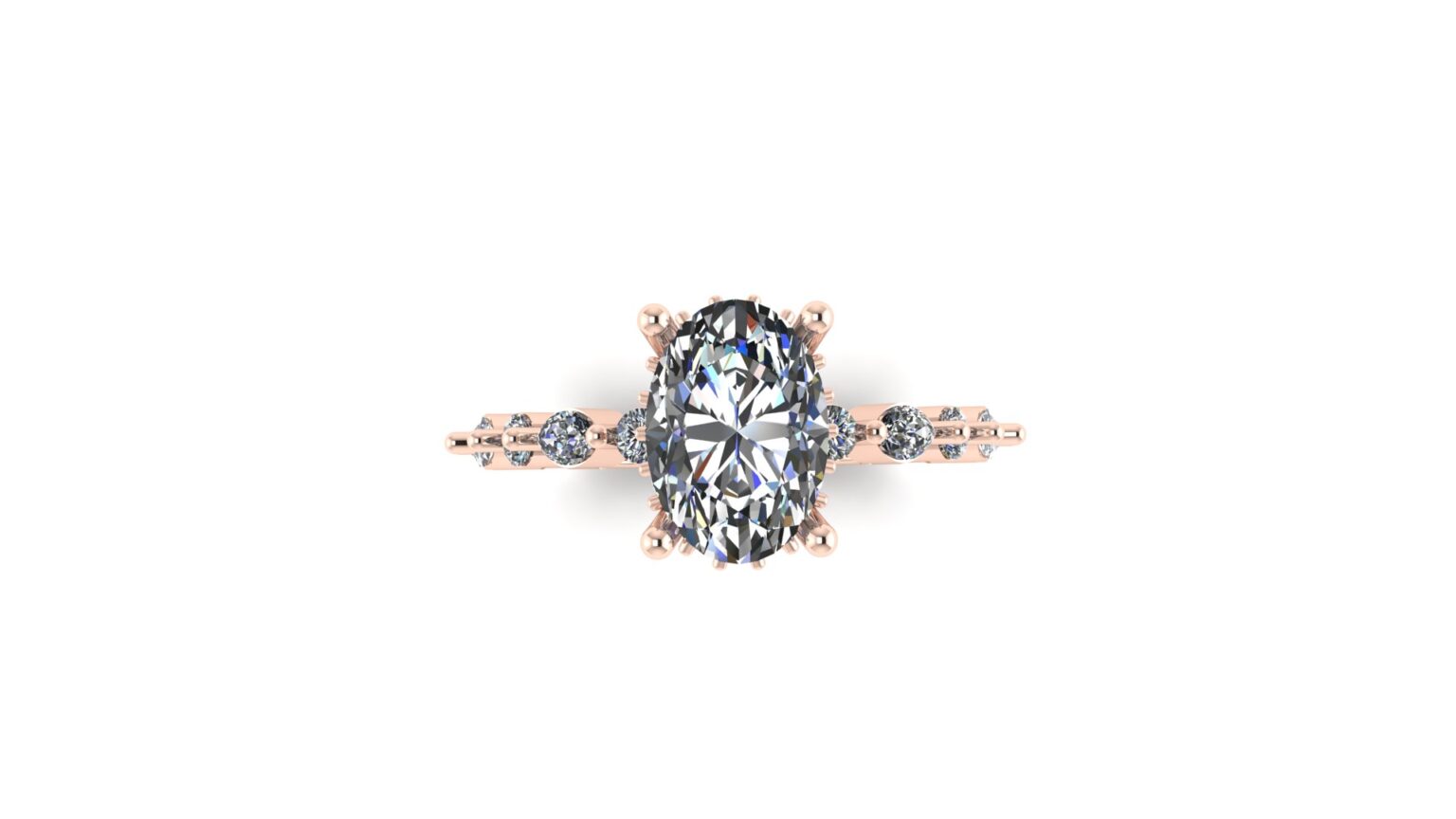 We Can Create A Custom Mixed Cut Engagement Ring To Spec